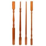 Wood Balusters & Stairs Spindles in 25 Wood Species