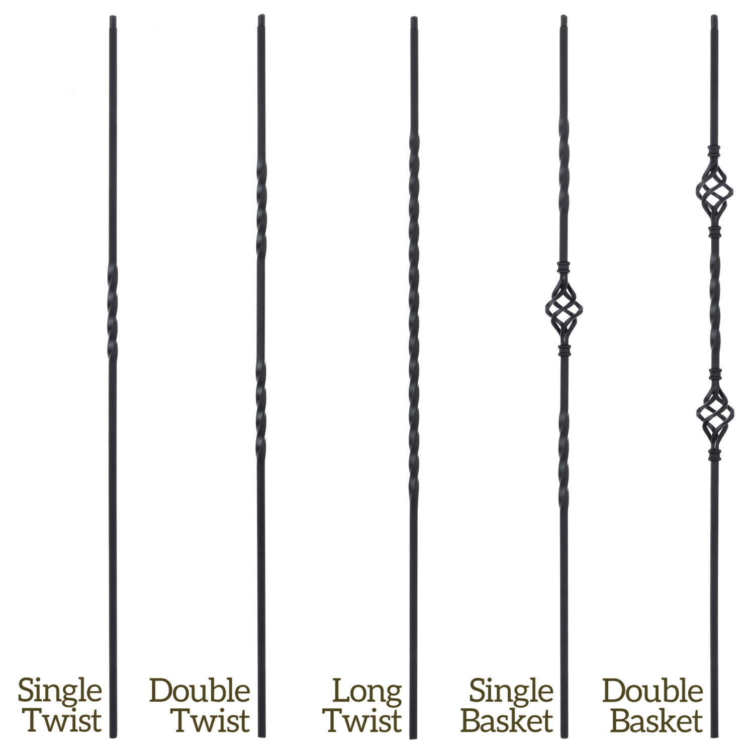 Wrought Iron Balusters: Metal Spindles & Iron Stair Railing