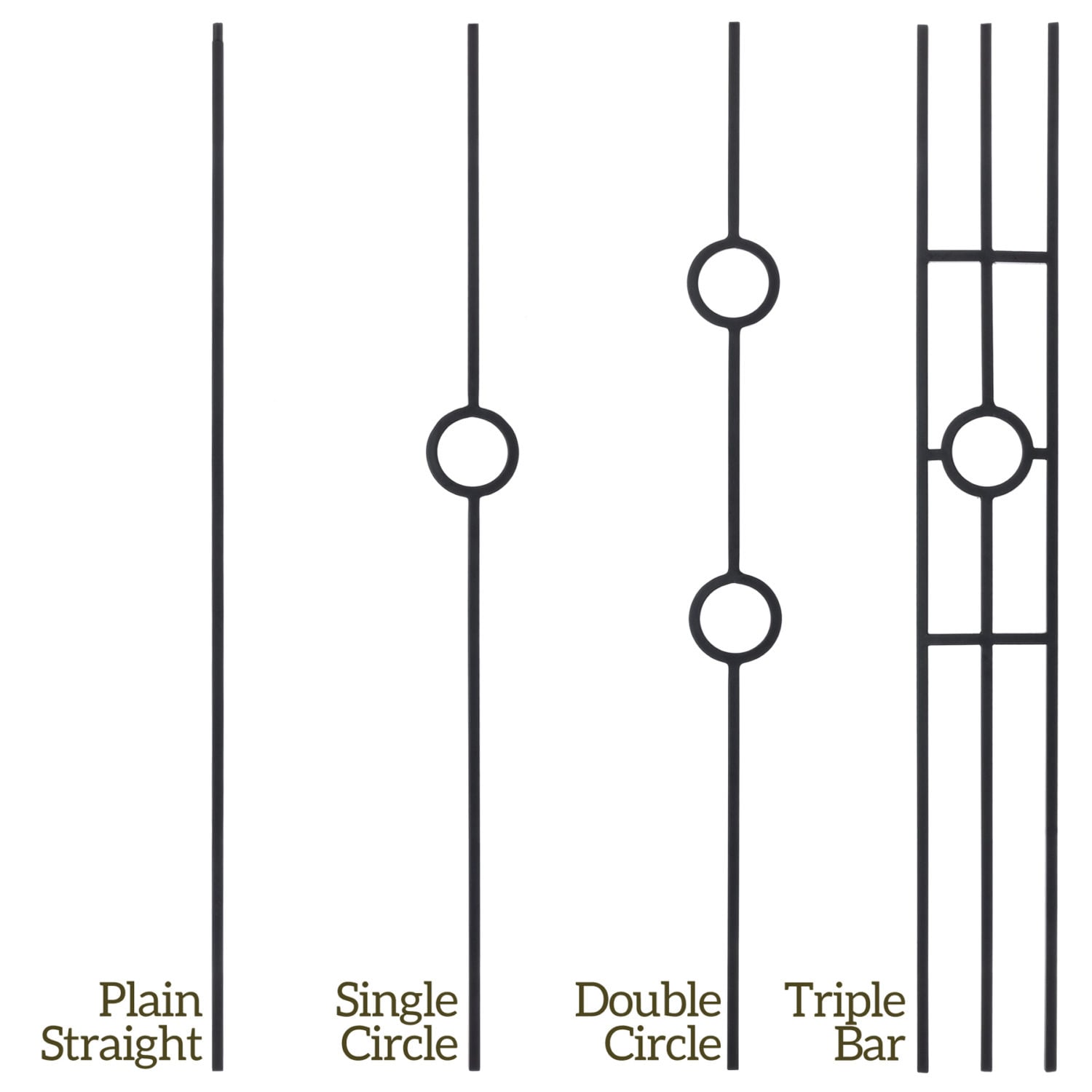 Wrought Iron Balusters: Metal Spindles & Iron Stair Railing