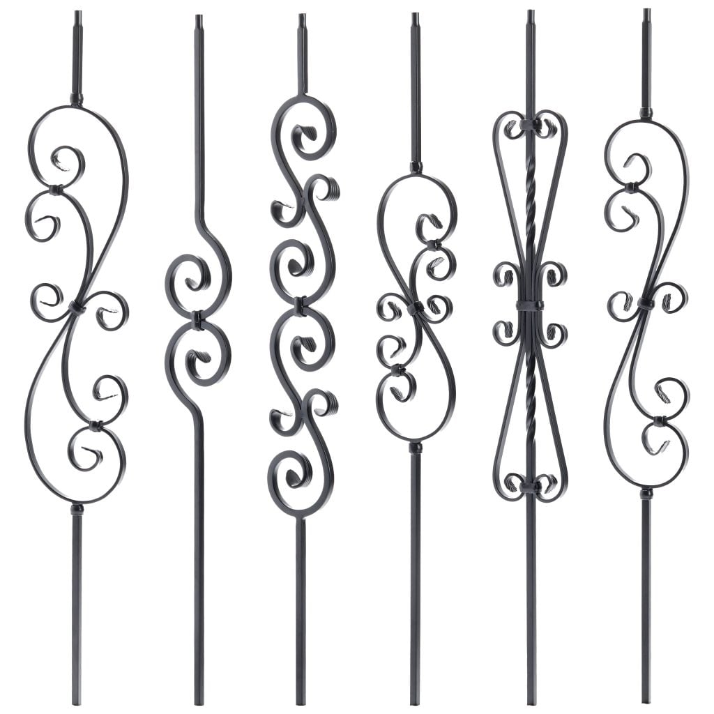 Wrought Iron Balusters: Metal Spindles & Iron Stair Railing