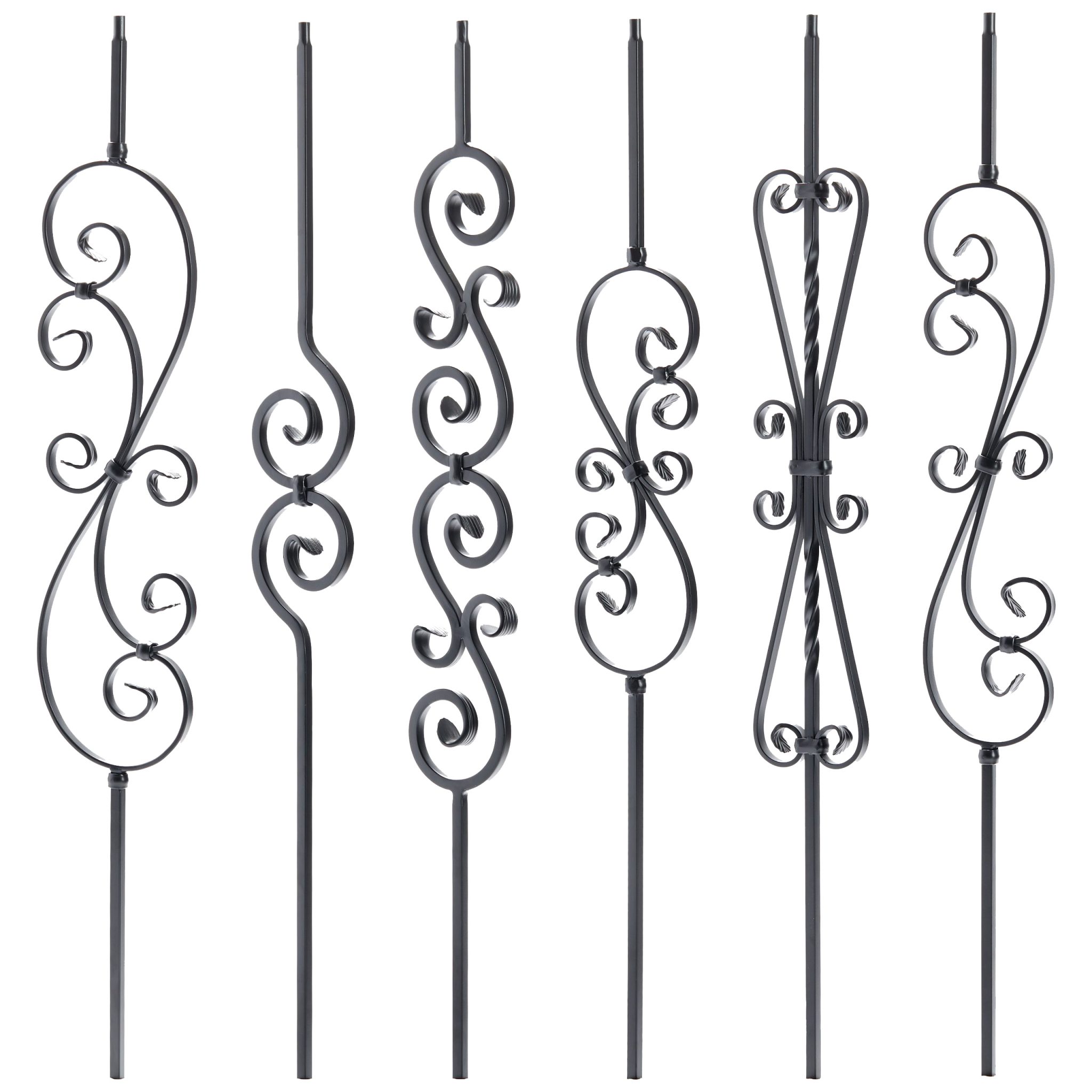 Wrought Iron Balusters: Metal Spindles & Iron Stair Railing